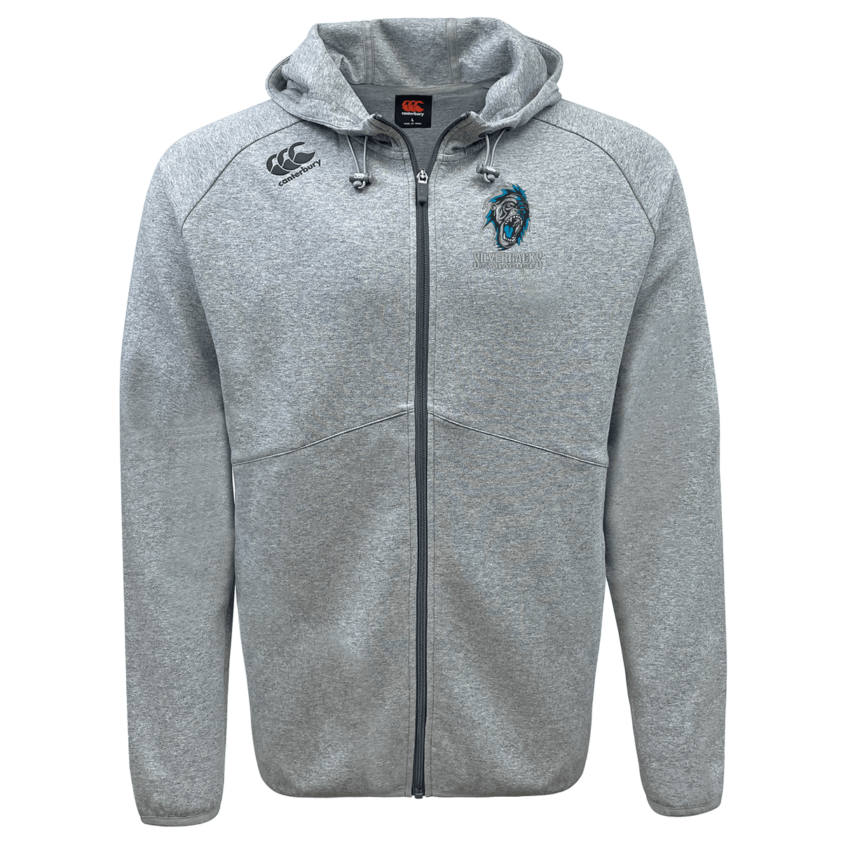 Syracuse Silverbacks Tempo Vapodri Full-Zip Hoodie by Canterbury – World Rugby Shop