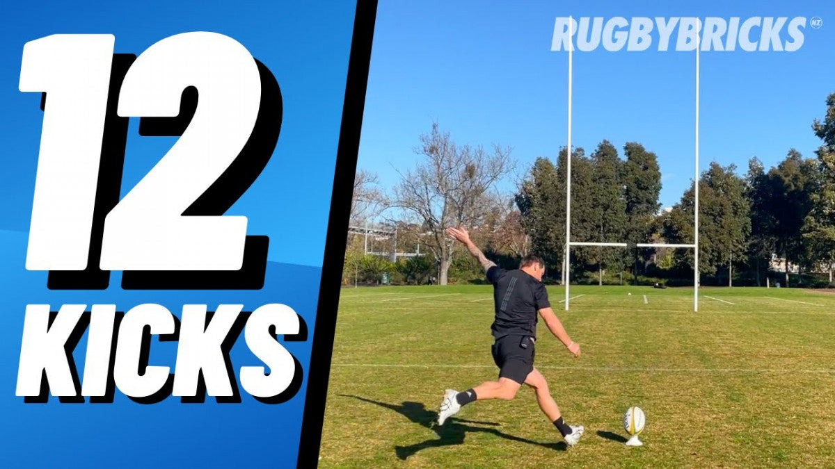 12 Kicks | @rugbybricks Rugby Goal Kicking - World Rugby Shop