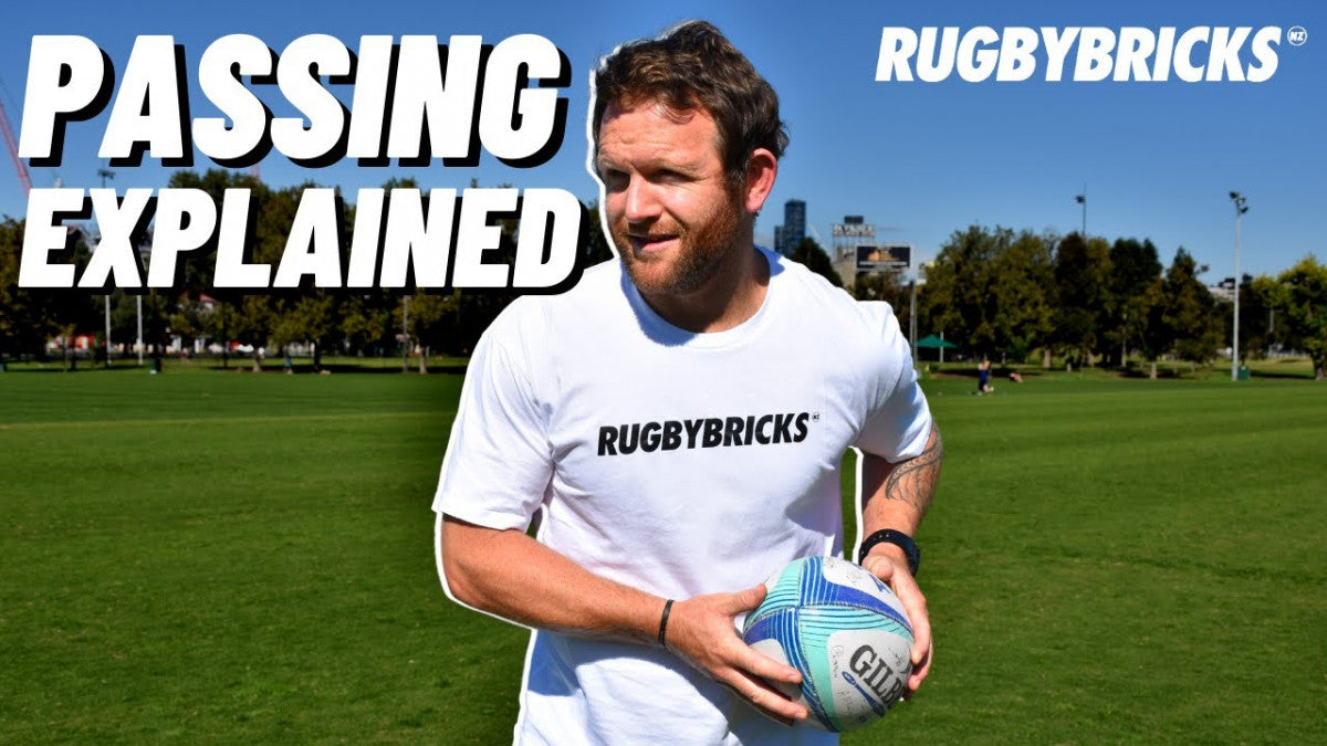 Rugby Passing Explained| @rugbybricks Detail | Peter Breen Passing ...