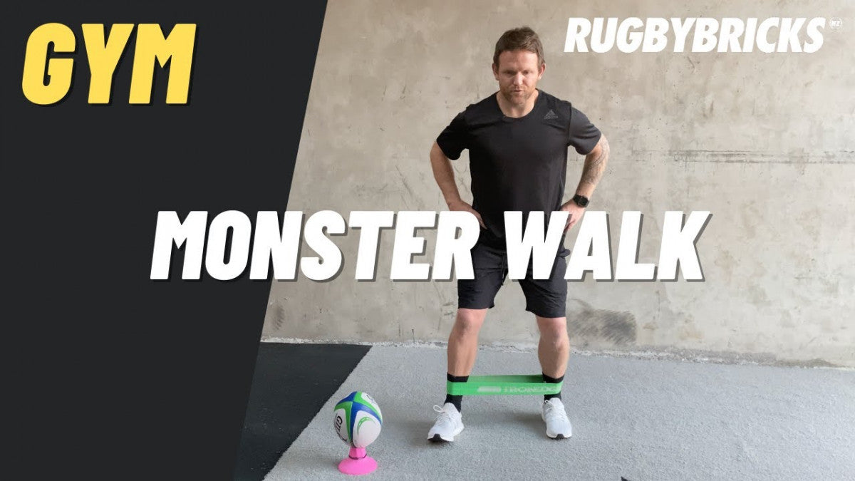 Monster Walks | @rugbybricks Kicking Gym Exercises - World Rugby Shop