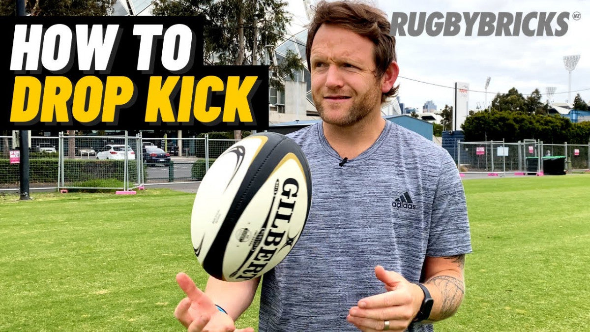 Rugby Drop Kicking | @rugbybricks | How to Drop Kick – World Rugby Shop