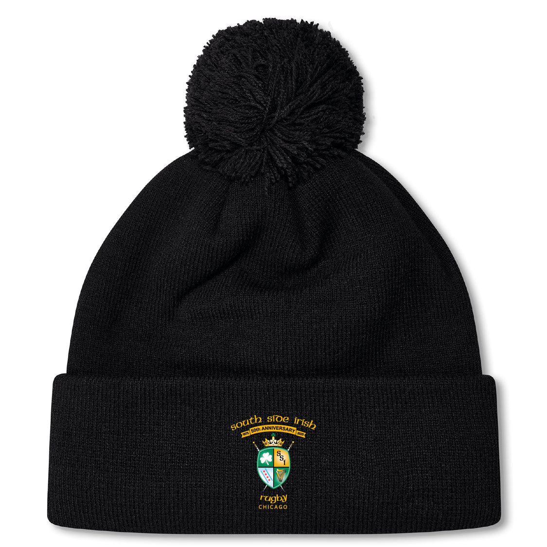 South Side Irish Pom Pom Beanie by Canterbury – World Rugby Shop
