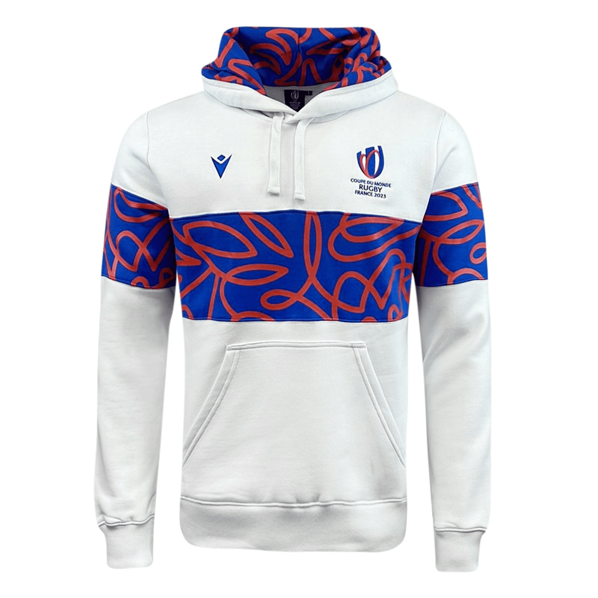 Rugby World Cup 23 Brushed Fleece Hoodie by Macron | World Rugby Shop
