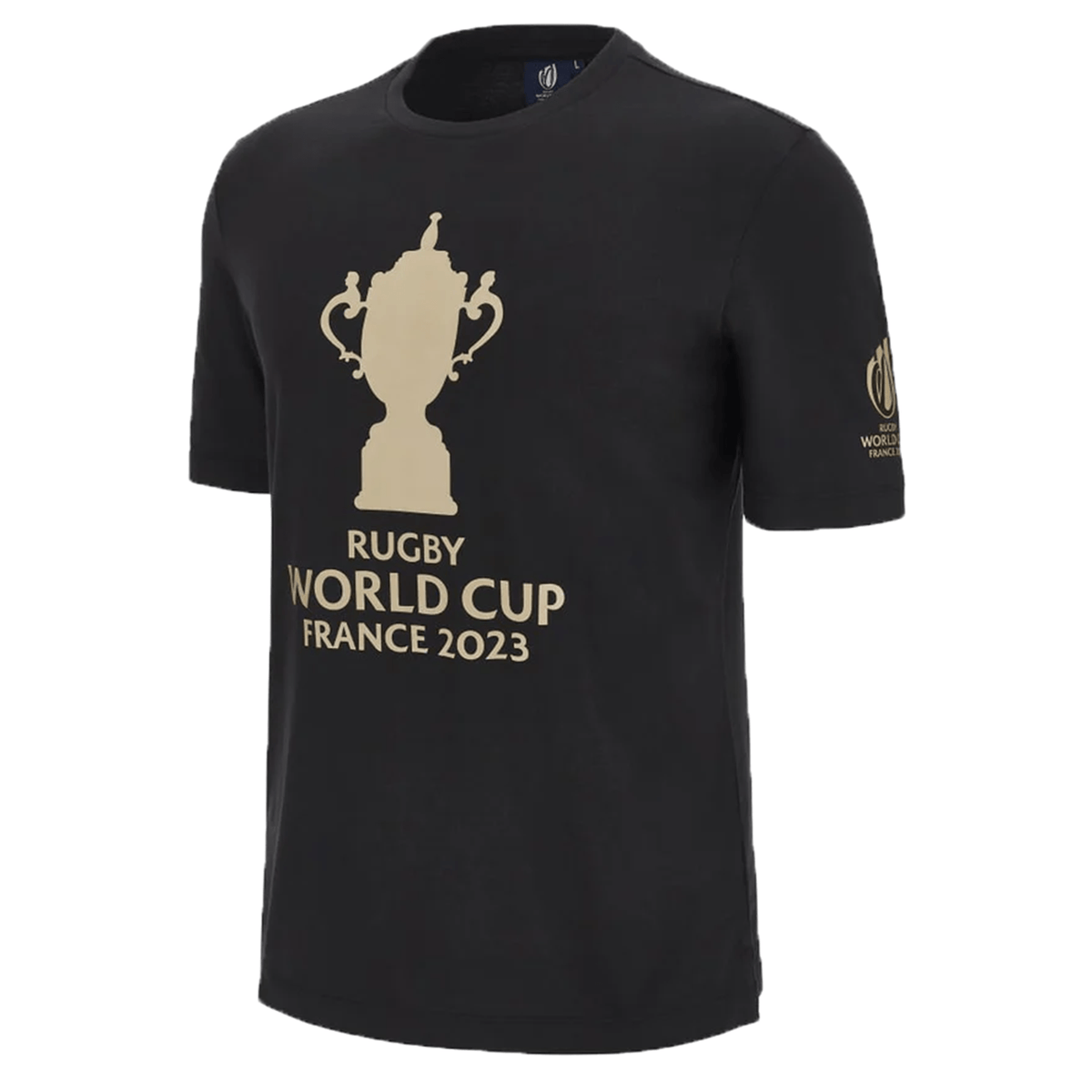 Rugby World Cup 23 Ellis Cup Logo Tee by Macron | World Rugby Shop