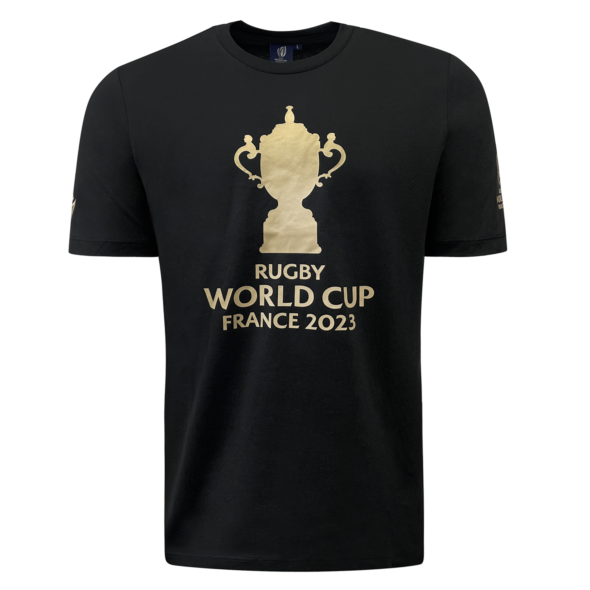 Rugby World Cup 23 Ellis Cup Logo Tee by Macron | World Rugby Shop