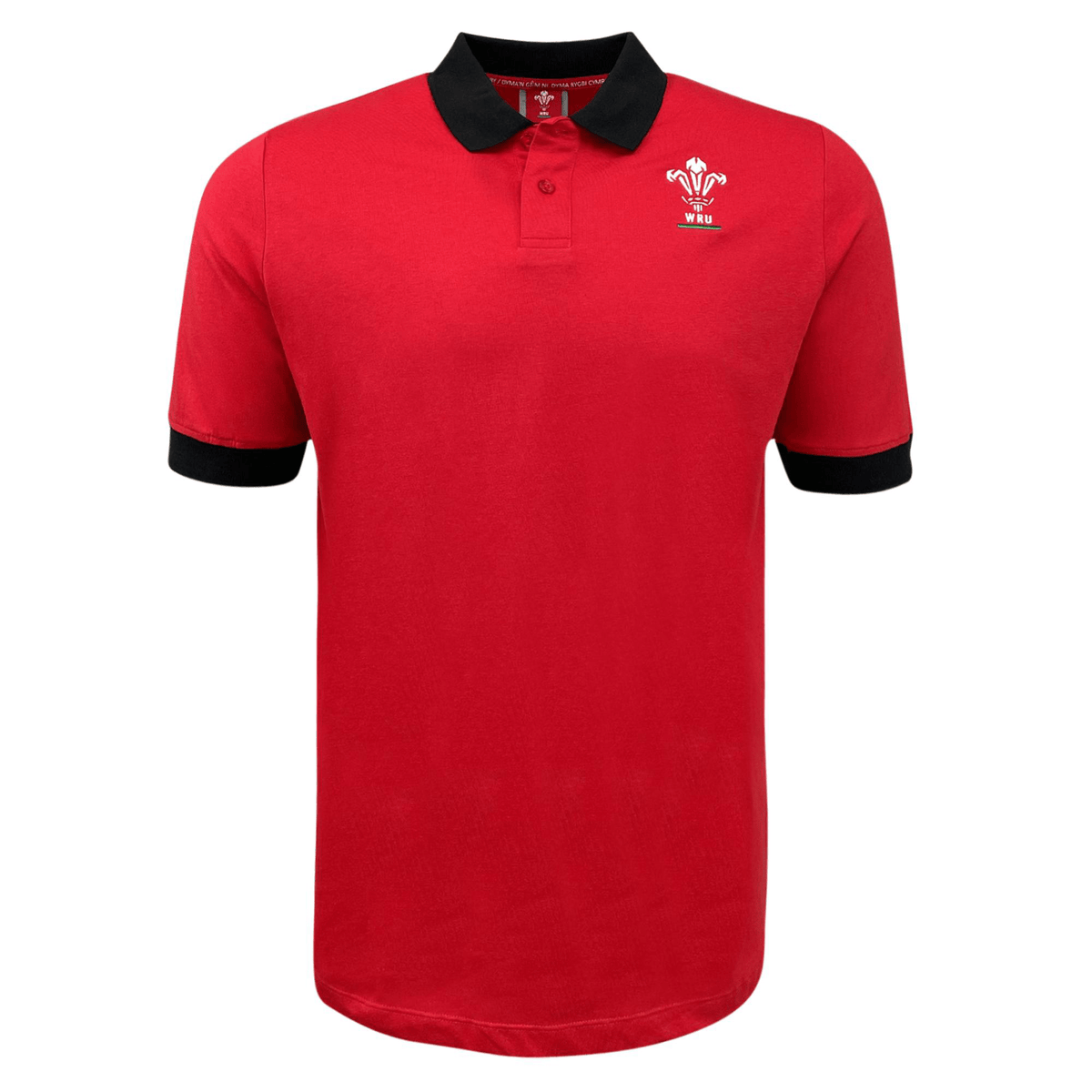 Wales Rugby Union Pique Polo | Official WRU Cotton/Poly Fan Shirt ...