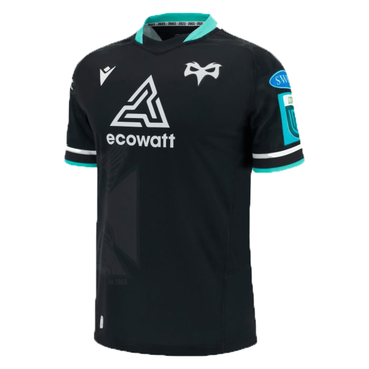Ospreys Rugby Replica Home Jersey 23/24 by Macron | World Rugby Shop