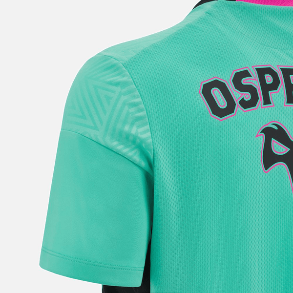 Ospreys Rugby 23/24 Poly Training T-Shirt by Macron / World Rugby Shop