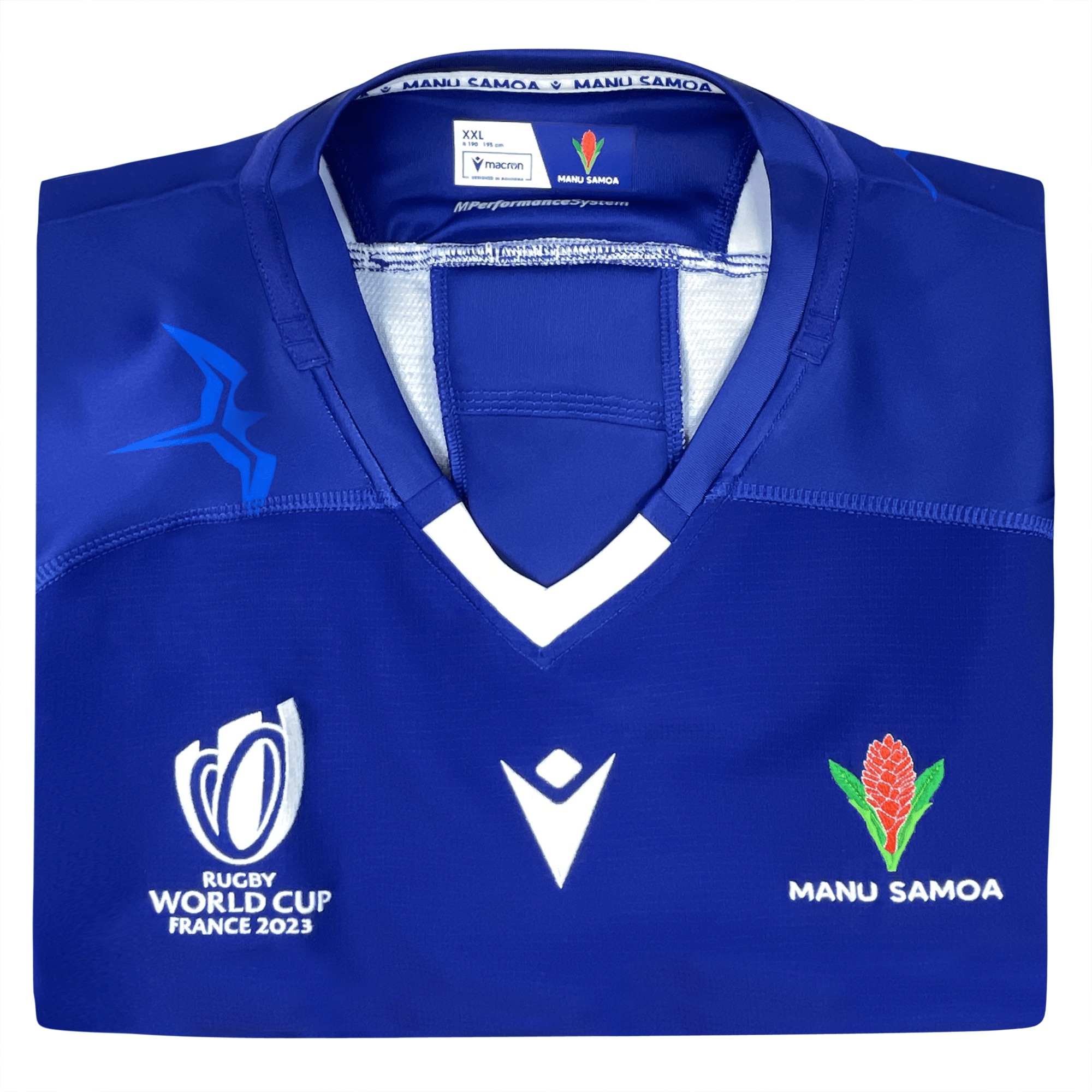 Samoa Rugby World Cup 23 Home Jersey by Macron | World Rugby Shop