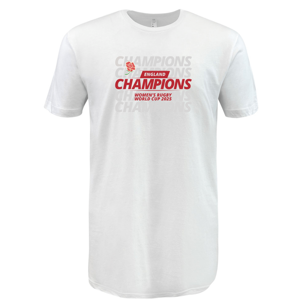 England WRWC '25 Champions Tee | World Rugby Shop
