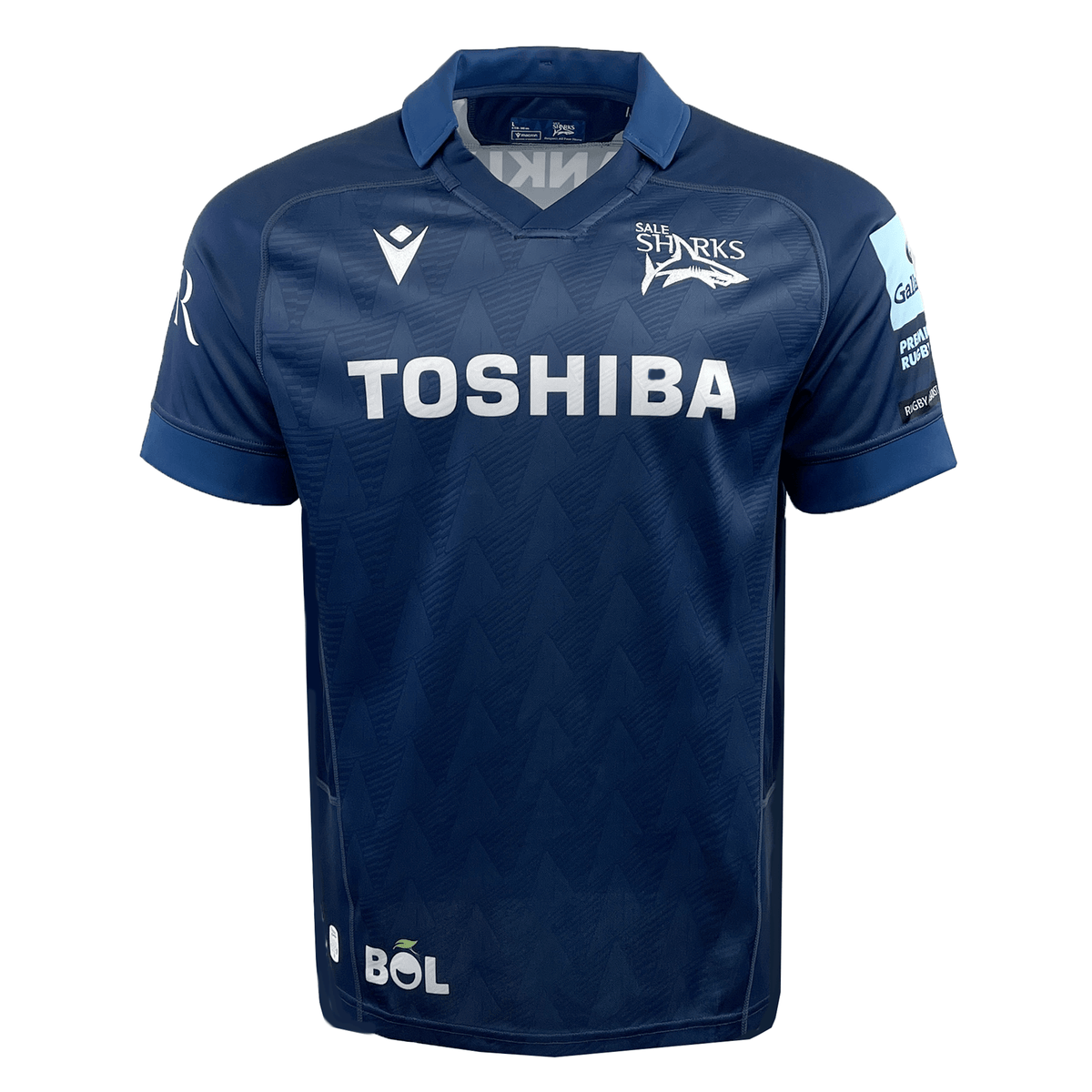 Sale Shark Rugby 24/25 Home Jersey by Macron | World Rugby Shop