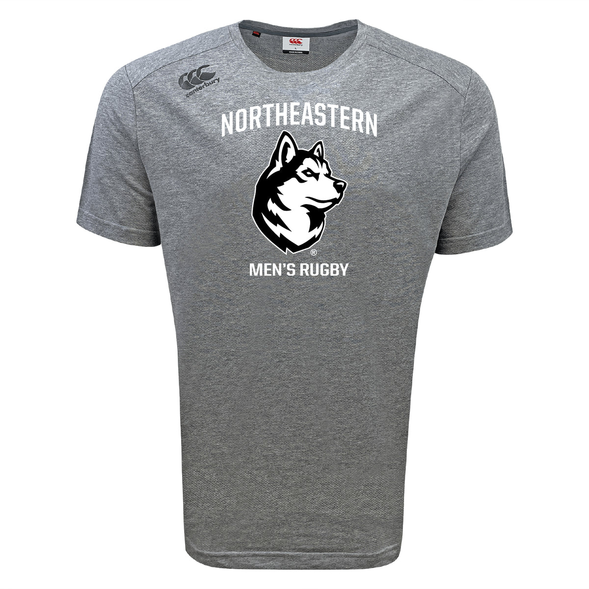 Northeastern University Men's Rugby Tempo Vapodri T-Shirt by Canterbur ...