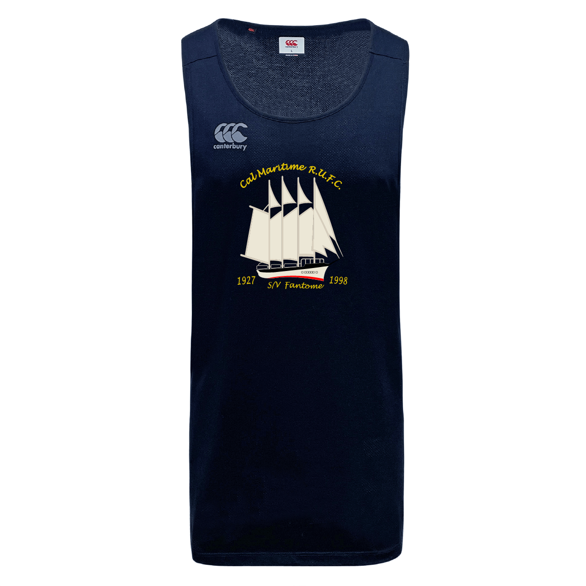 Cal Maritime Rugby Tempo Vapodri Singlet by Canterbury – World Rugby Shop