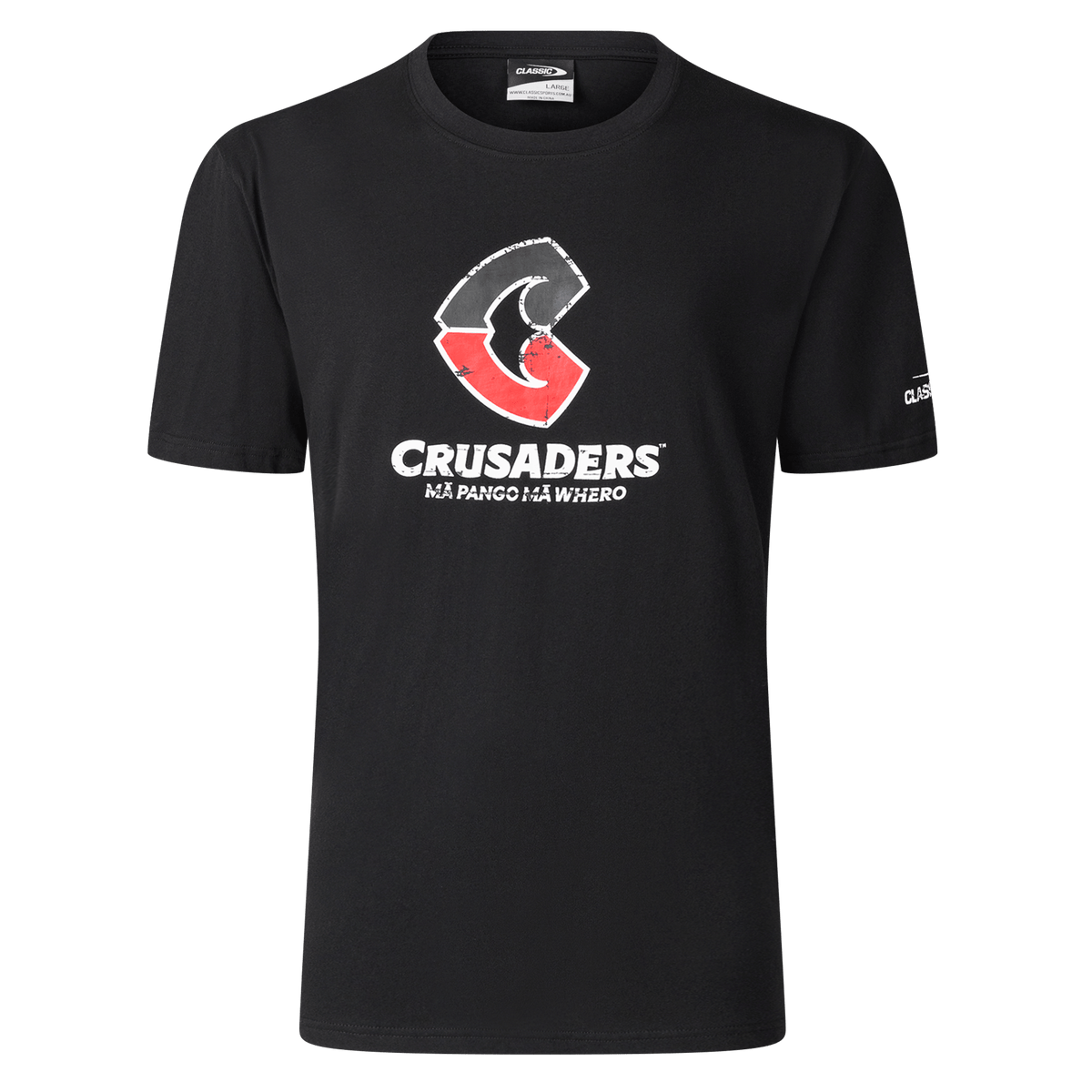 Crusaders Super Rugby 25/26 Supporters Retro Cotton Tee by Classic ...