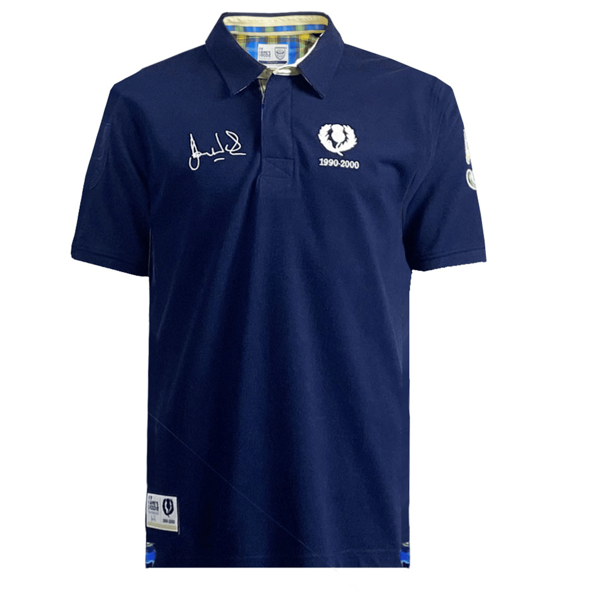 Doddie Weir Vintage Scotland Rugby Polo by Ellis Rugby | World Rugby Shop