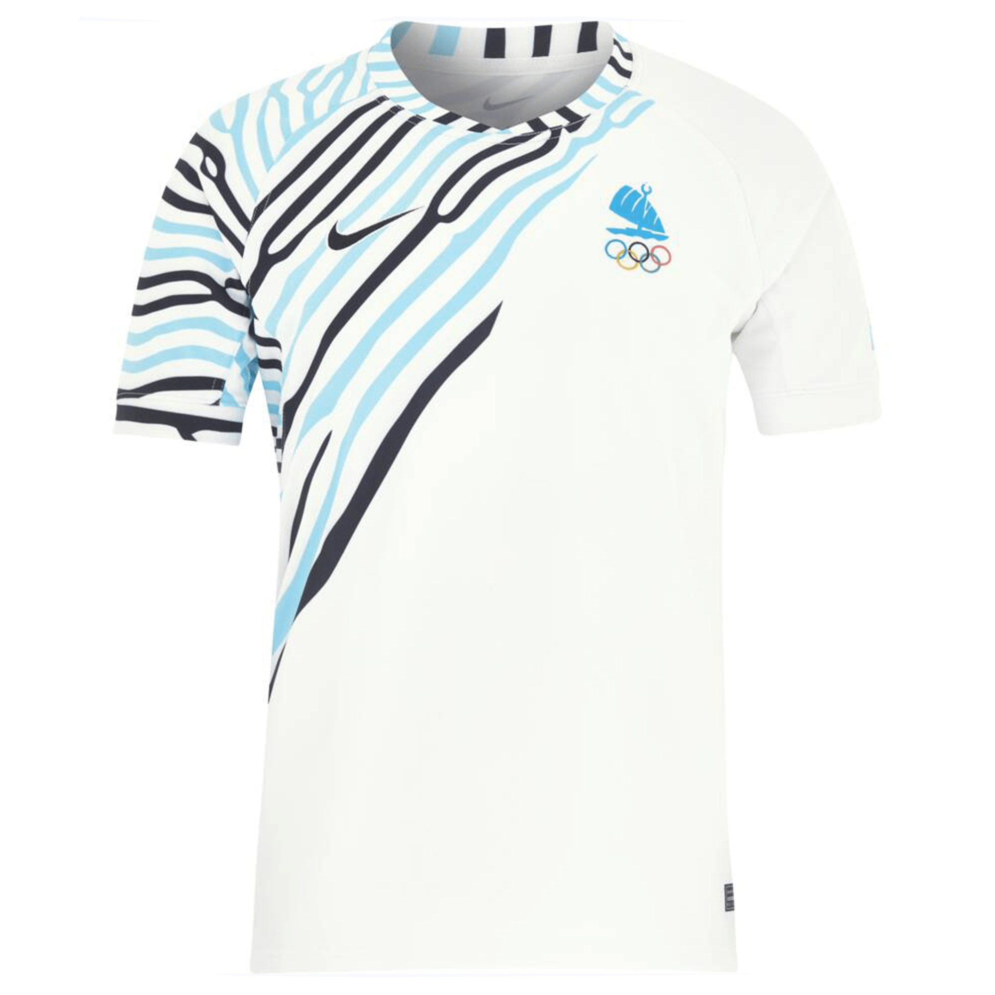 FIJI MENS NIKE OLYMPICS SEVENS STADIUM SS JERSEY HOME / World Rugby Shop