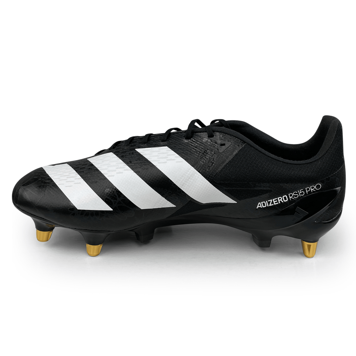 adidas adizero RS15 Pro 23 Rugby Cleat - Soft Ground Boot - Core Black ...