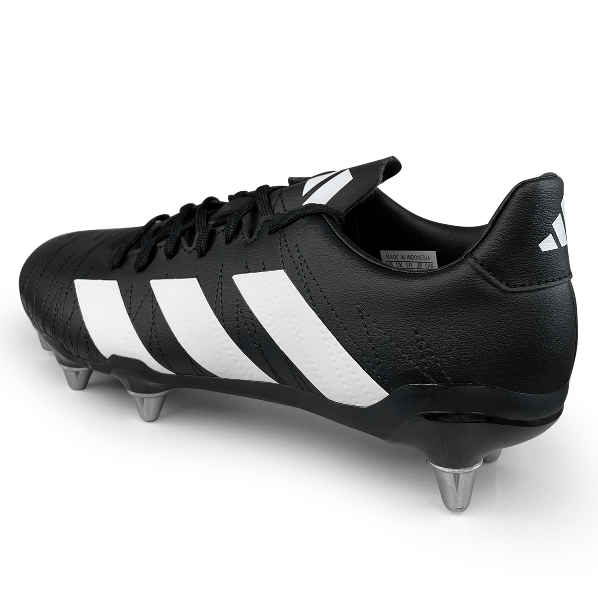 adidas Kakari Rugby Cleat - Soft Groudn - Core Black/White/Carbon - SKU ...