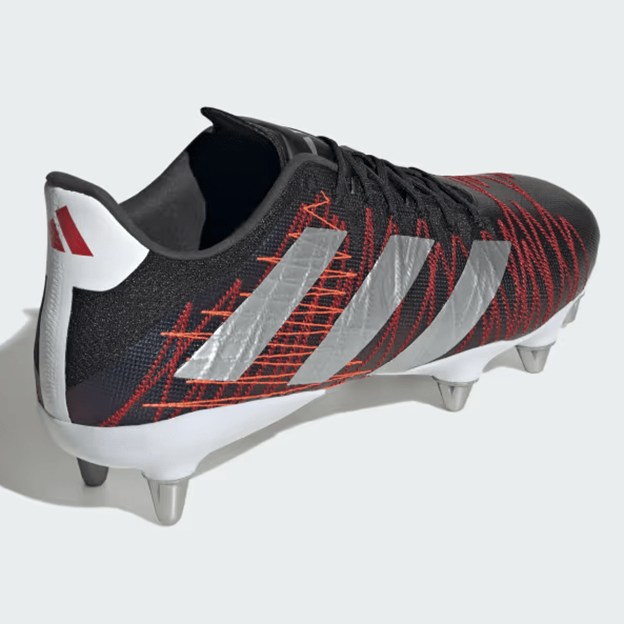 adidas Kakari Z.1 Rugby Cleat - Soft Ground Boot - Core Black/Silver ...