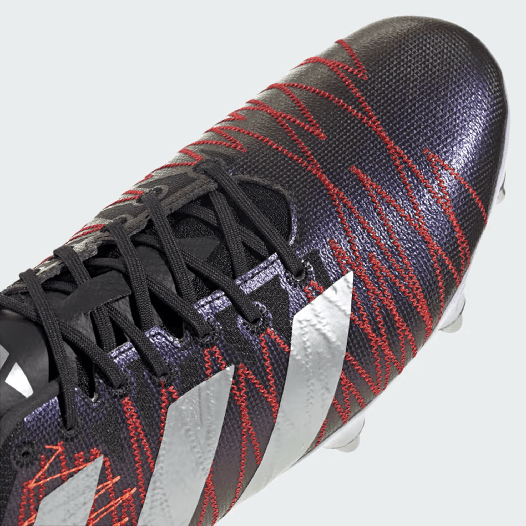 adidas Kakari Z.1 Rugby Cleat - Soft Ground Boot - Core Black/Silver ...