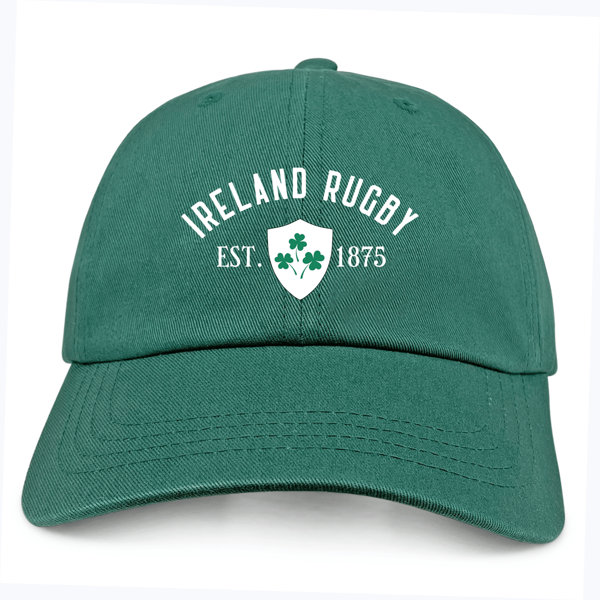 Ireland Rugby 1875 White Logo Dad Cap | World Rugby Shop