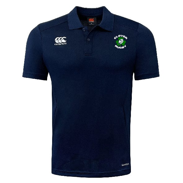 Clover Blue Eagles Rugby Club Dry Polo by Canterbury – World Rugby Shop