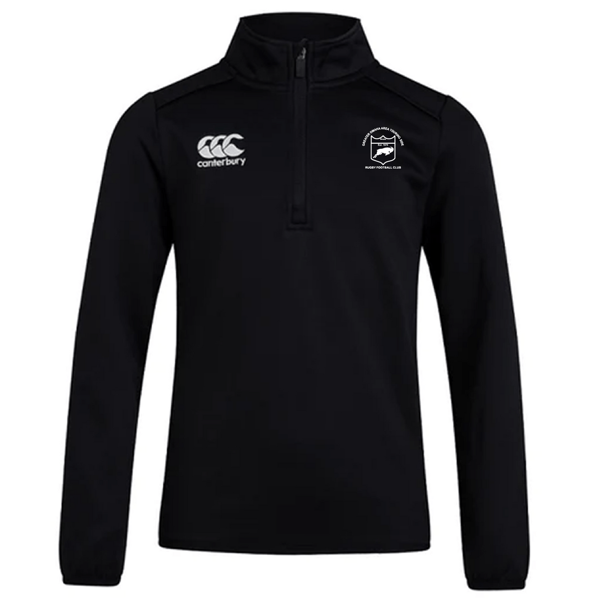 Omaha GOATS Rugby Club 1/4 Zip Mid Layer Training Top by Canterbury ...