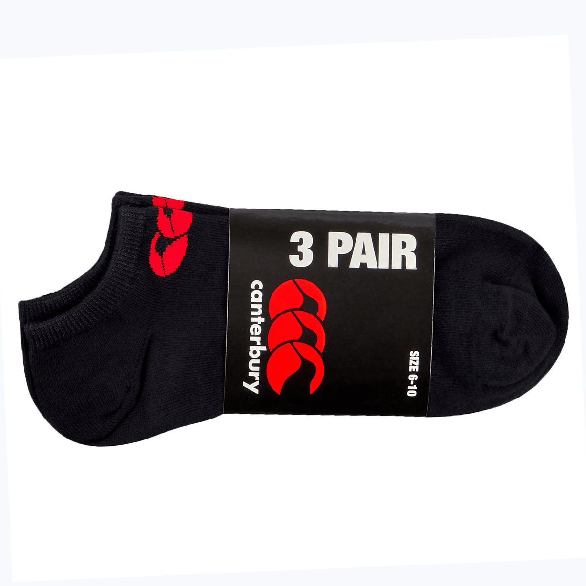 Canterbury Trainer Sock Liner 3 Pack / World Rugby Shop