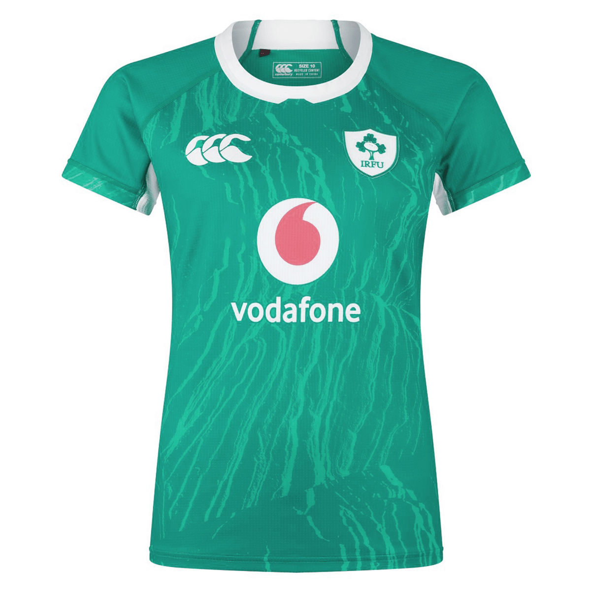 Women's Ireland IRFU 24 Home Pro Jersey by Canterbury / World Rugby Shop