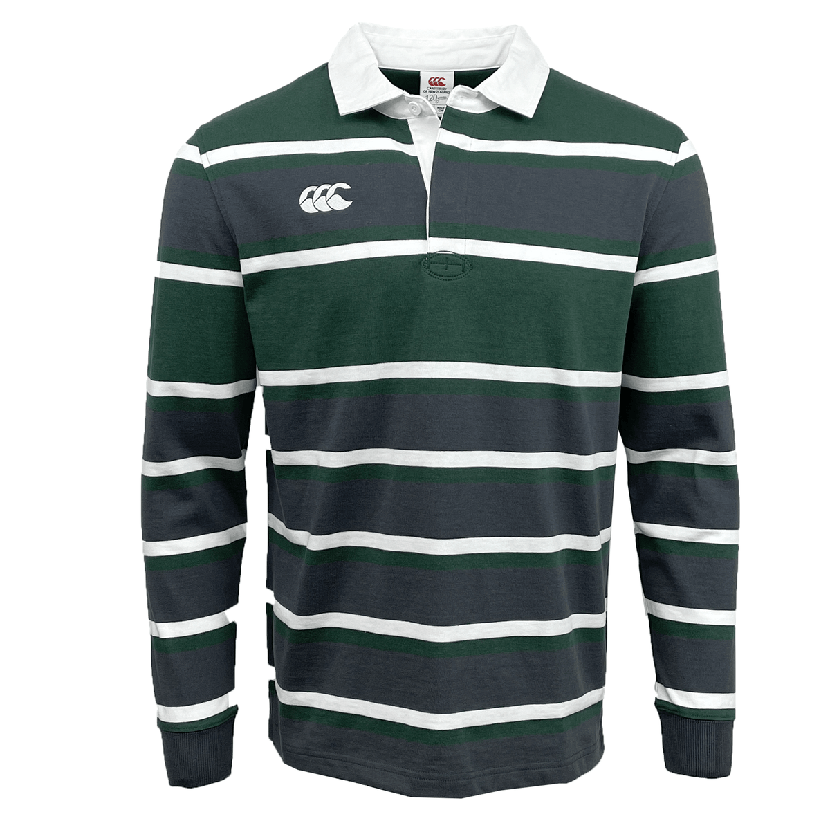 CCC Engineered Stripe Long Sleeve Rugger – World Rugby Shop