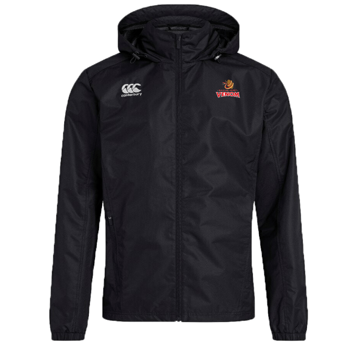 Raleigh Venom Club Vaposhield Full Zip Rain Jacket by Canterbury ...
