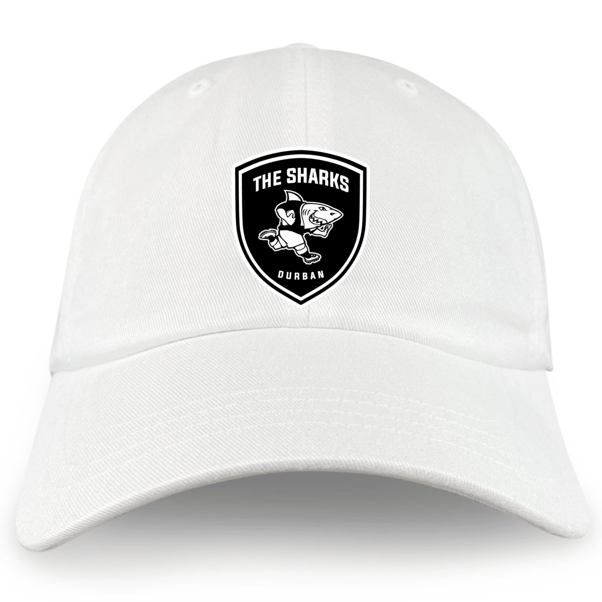 The Sharks Rugby Crest Cotton Twill Dad Cap | World Rugby Shop