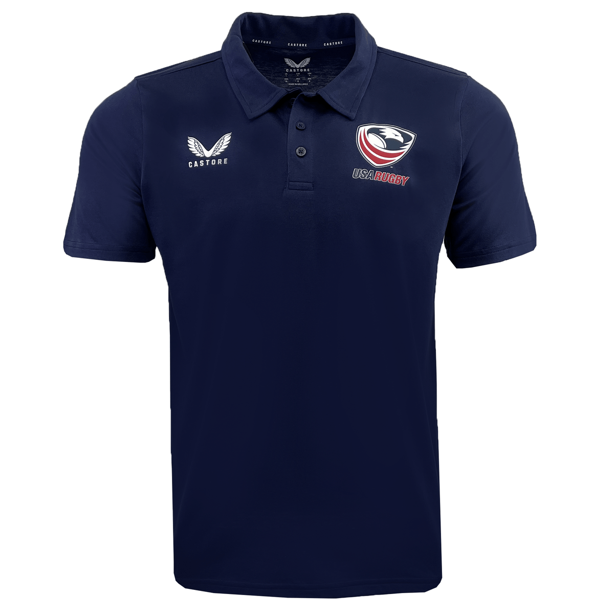 USA Rugby Cotton Polo by Castore / World Rugby Shop