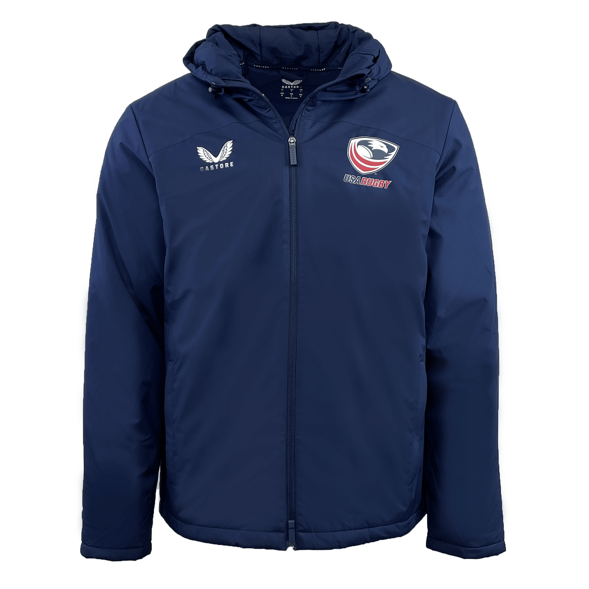 USA Rugby Standard Length Bench Jacket by Castore / World Rugby Shop