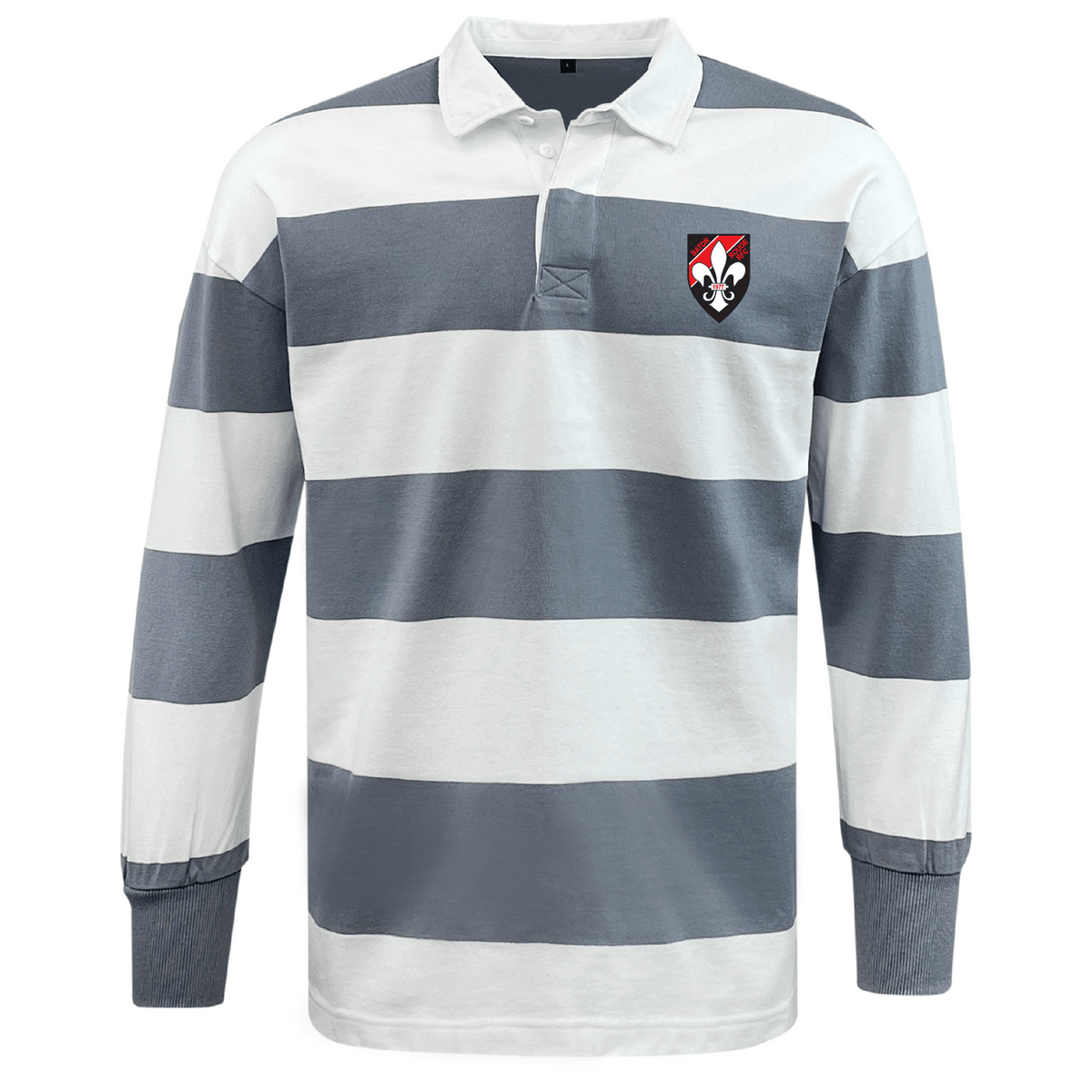 Baton Rouge RFC Classic Long Sleeve Hooped Rugby Jersey – World Rugby Shop