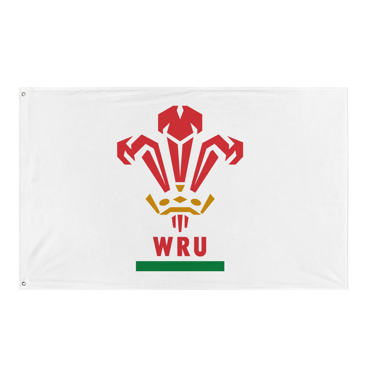 Wales Rugby Union Flag- Polyester- White - World Rugby Shop