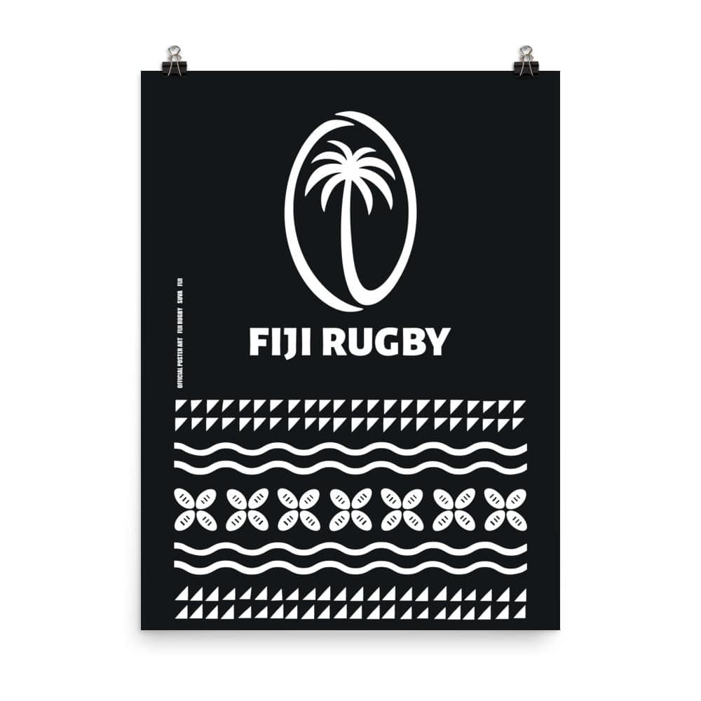Fiji Rugby Fashion Poster | World Rugby Shop