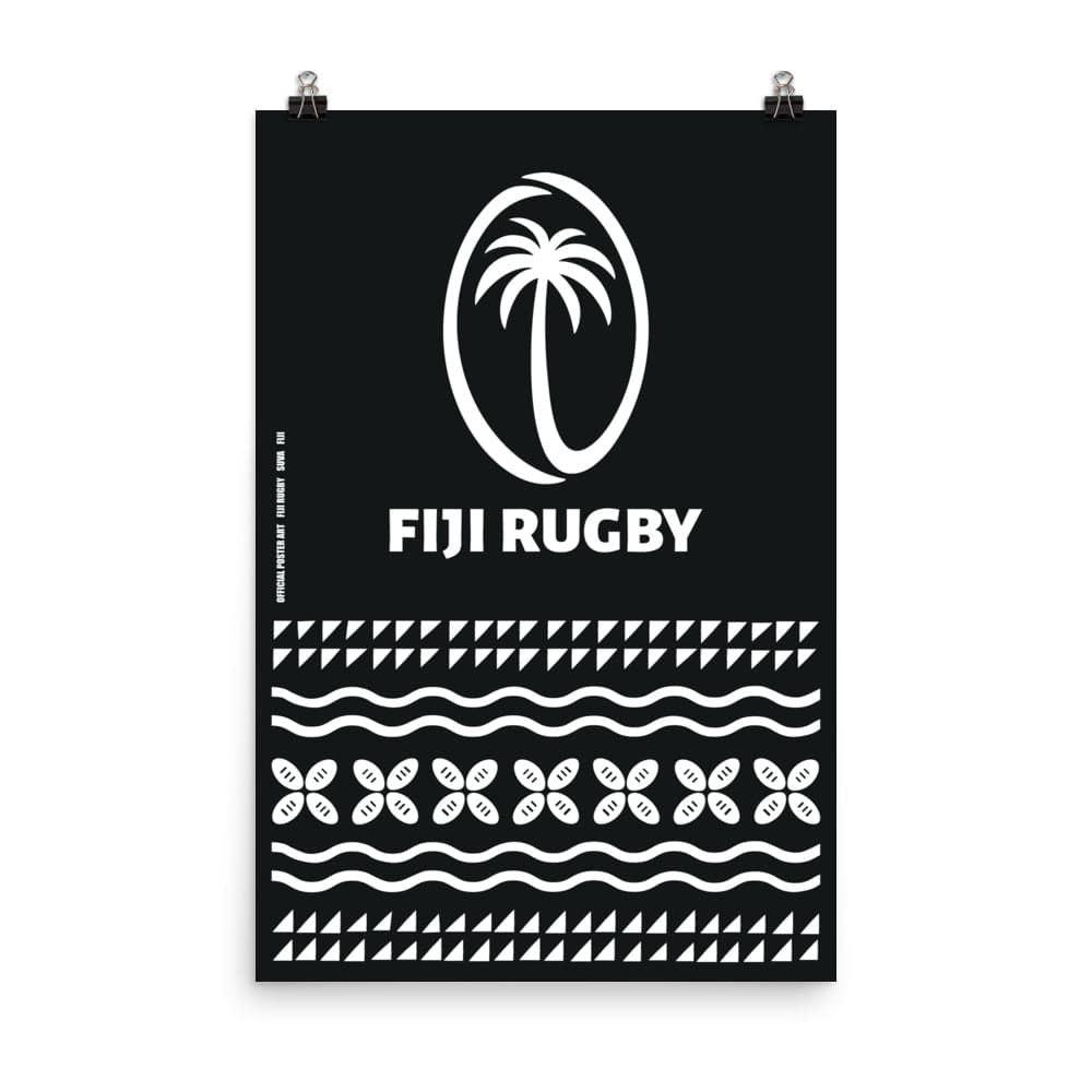 Fiji Rugby Fashion Poster | World Rugby Shop