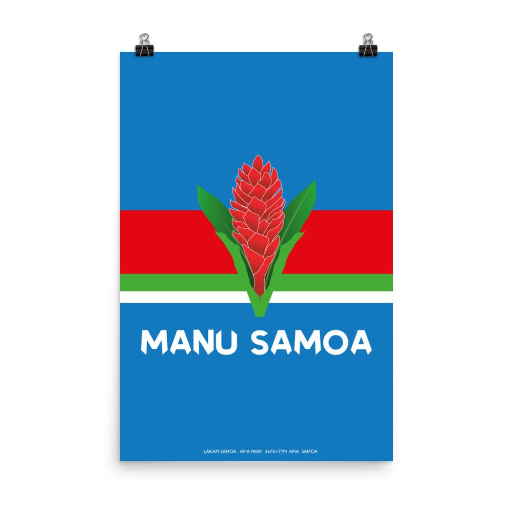 Manu Samoa Rugby Tradition Poster – World Rugby Shop