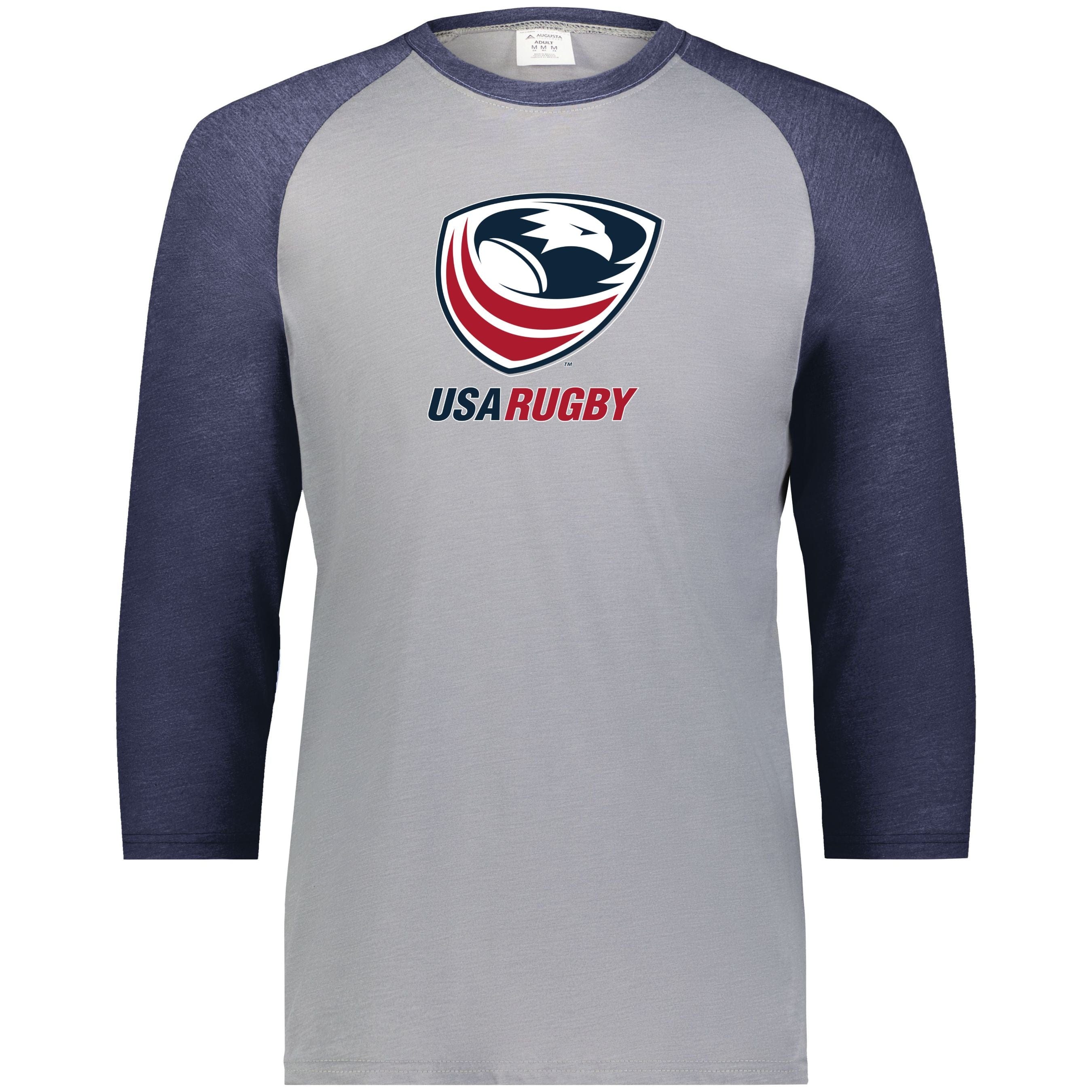 USA Rugby Crest Gameday 3/4 Sleeve T-shirt - World Rugby Shop