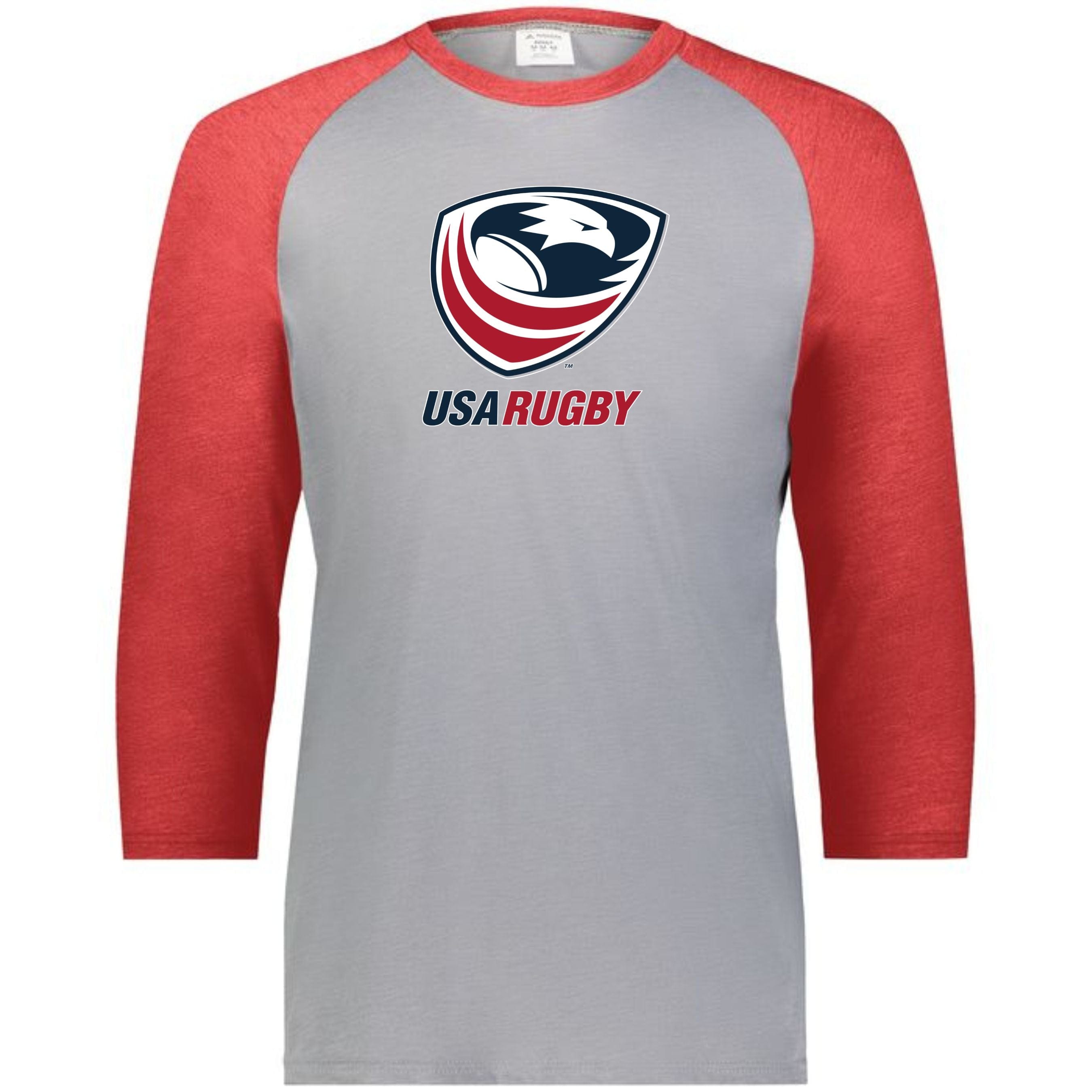 USA Rugby Crest Gameday 3/4 Sleeve T-shirt - World Rugby Shop