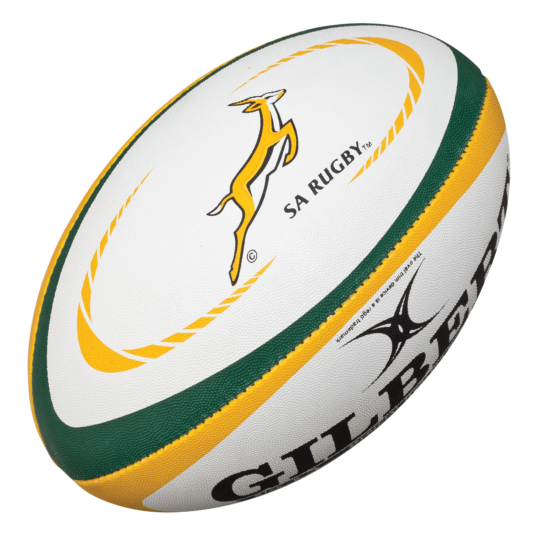 South Africa Rugby Replica Ball by Gilbert - Size 5 - World Rugby Shop