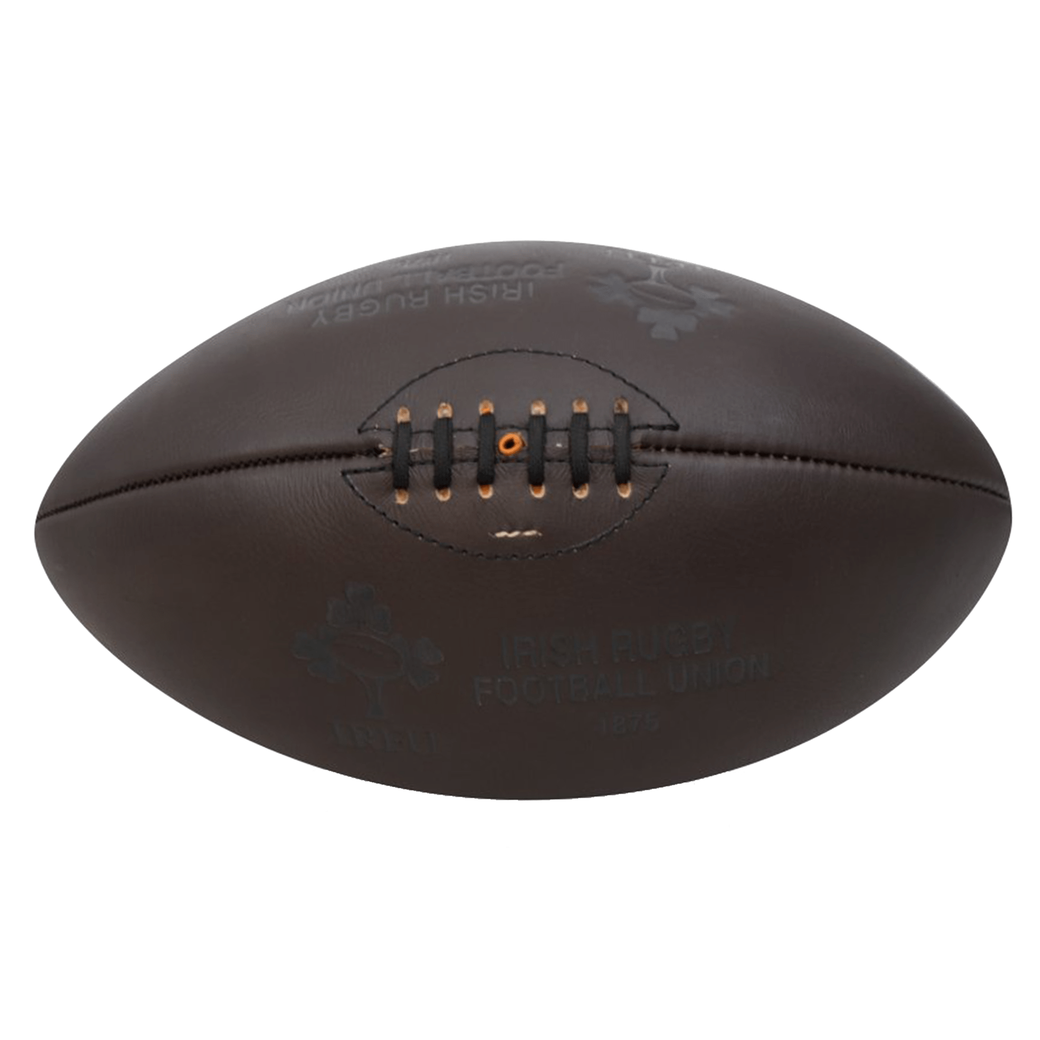 Ireland IRFU Vintage Leather Rugby Ball by Gilbert - Black | World ...