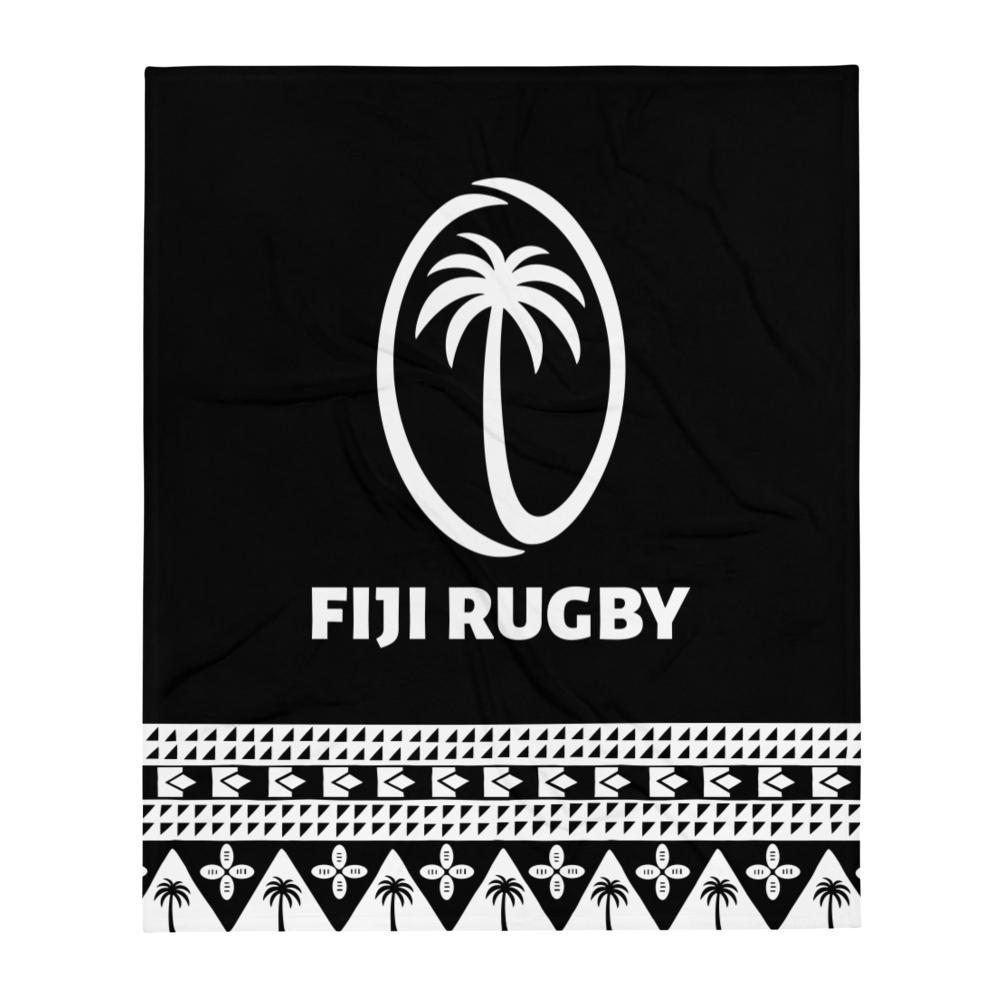 Fiji Rugby Throw Blanket | World Rugby Shop