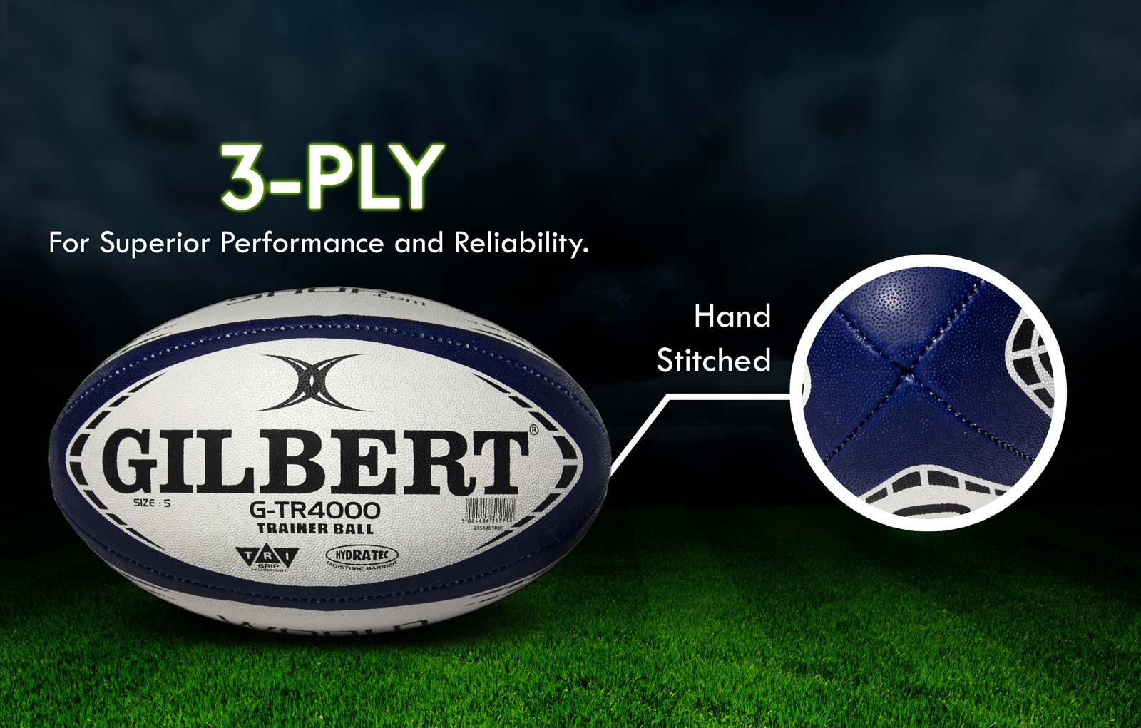 World Rugby Shop G-TR4000 Rugby Training Ball by Gilbert | World Rugby Shop