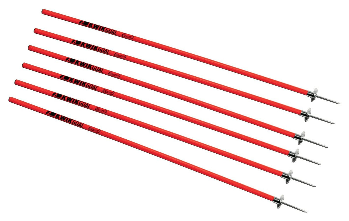 Red Rugby Coaching Sticks - World Rugby Shop