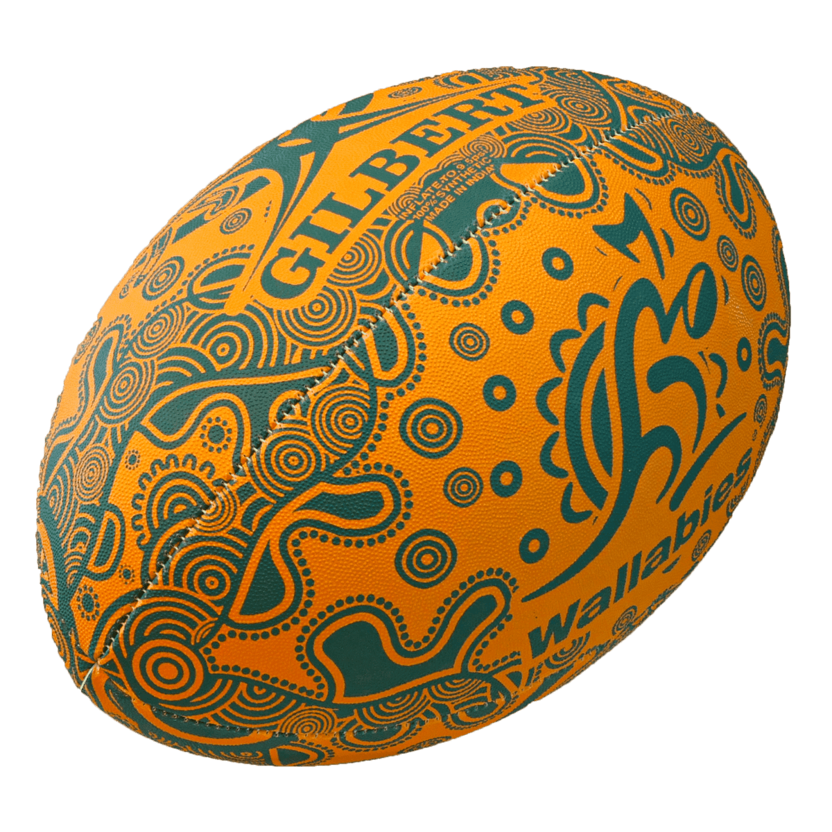 Australia Wallabies Indigenous Supporter Rugby Ball by Gilbert | World ...
