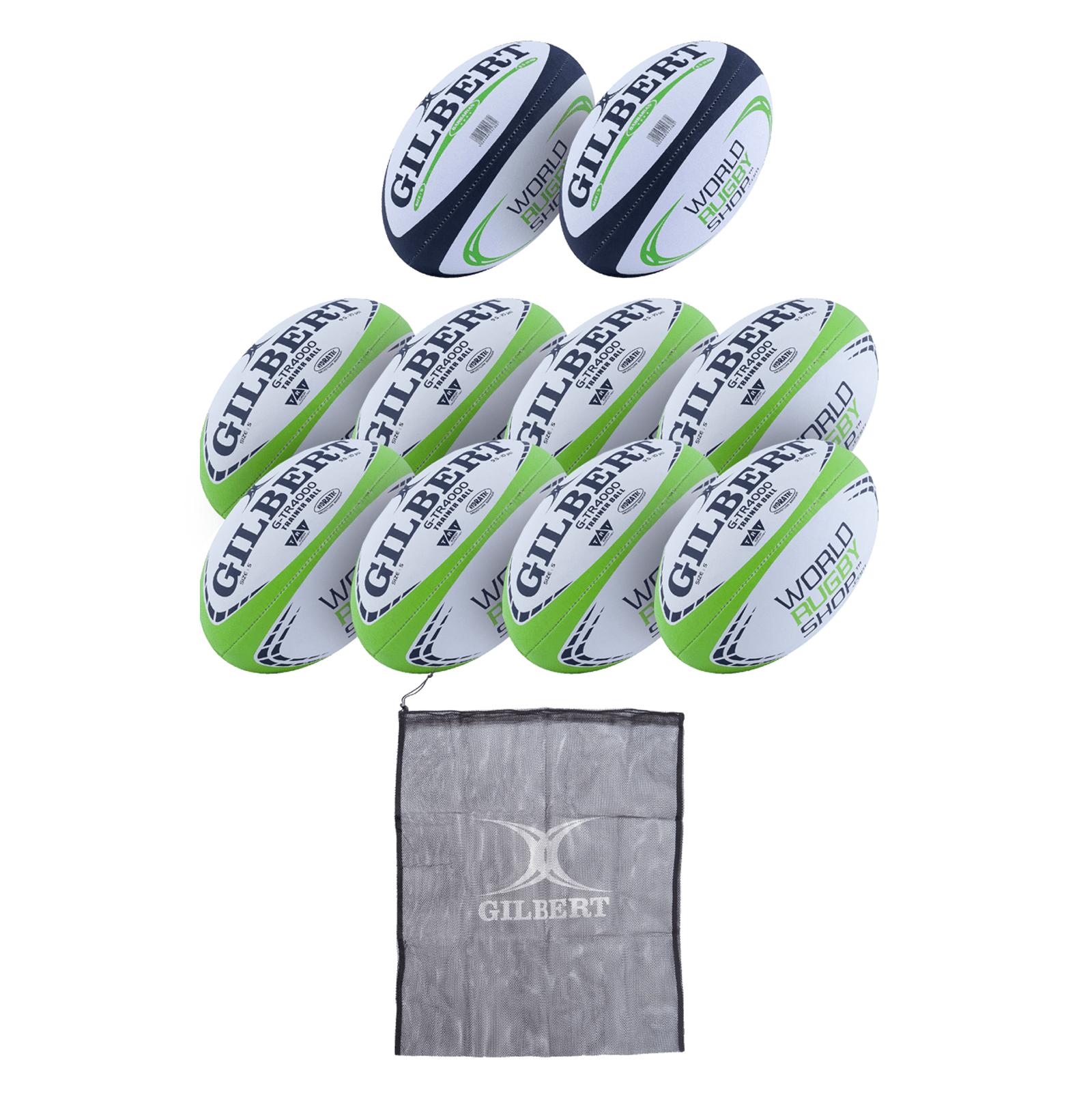 Gilbert WRS Elite Rugby Ball Kit | World Rugby Shop